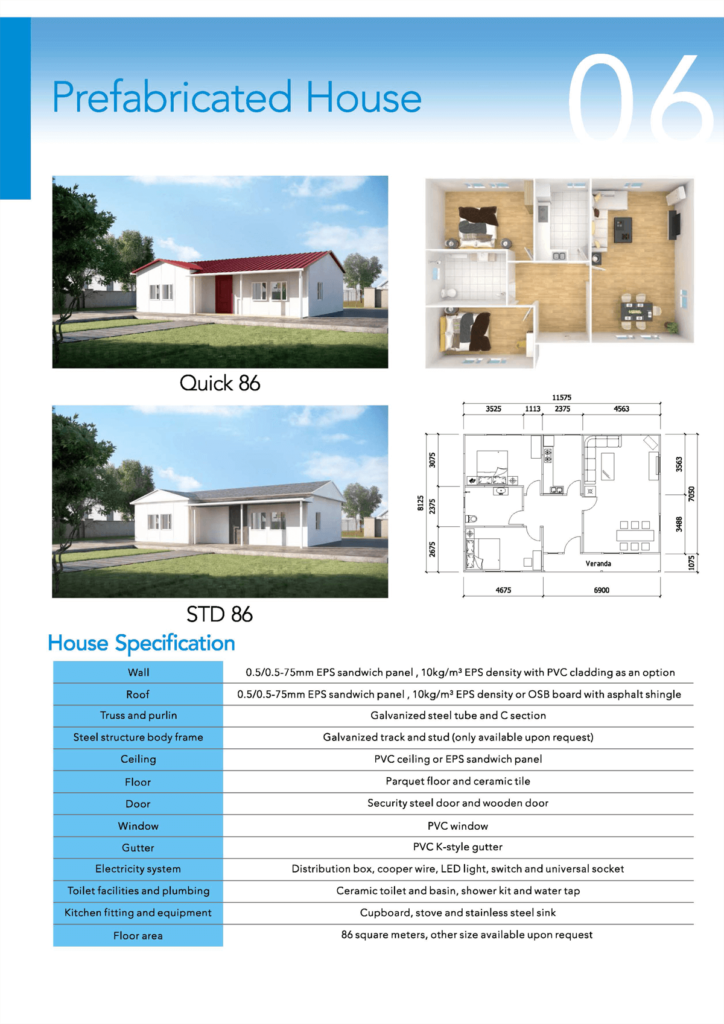 Small Pre-Fab House Examples – World Source International